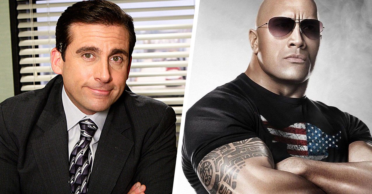 Flashback Friday: Steve Carell & The Rock – KiddNation