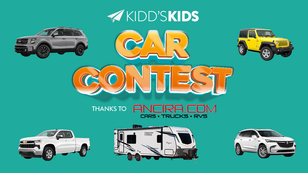 Kidd’s Kids Car Contest – Free Entry – KiddNation