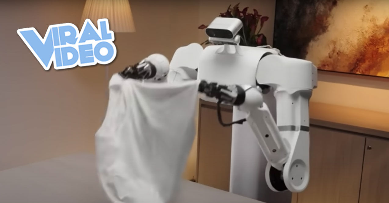 Viral Video: A New Robot Assistant – KiddNation